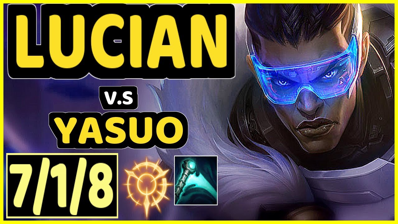 LUSKKA (LUCIAN) vs YASUO - 7/1/8 KDA BOTTOM ADC GAMEPLAY - BR Ranked ...