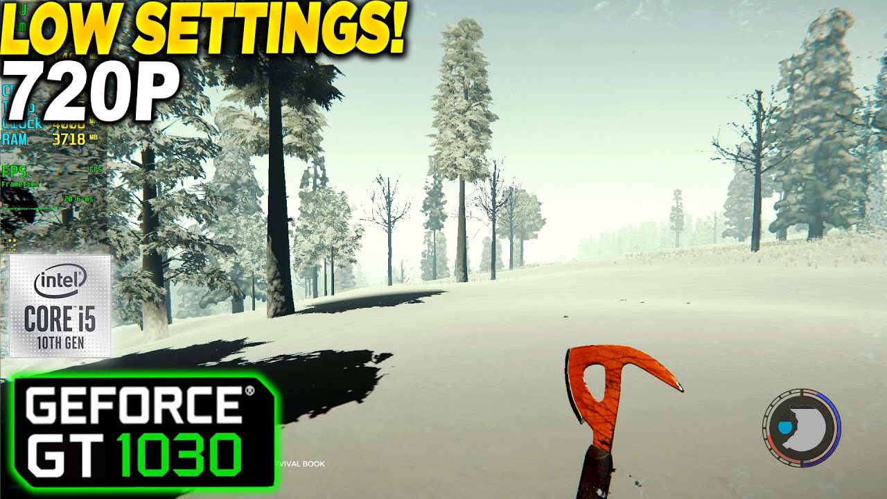 The Forest GT 1030 - 1080p Ultra Low, - YouTube