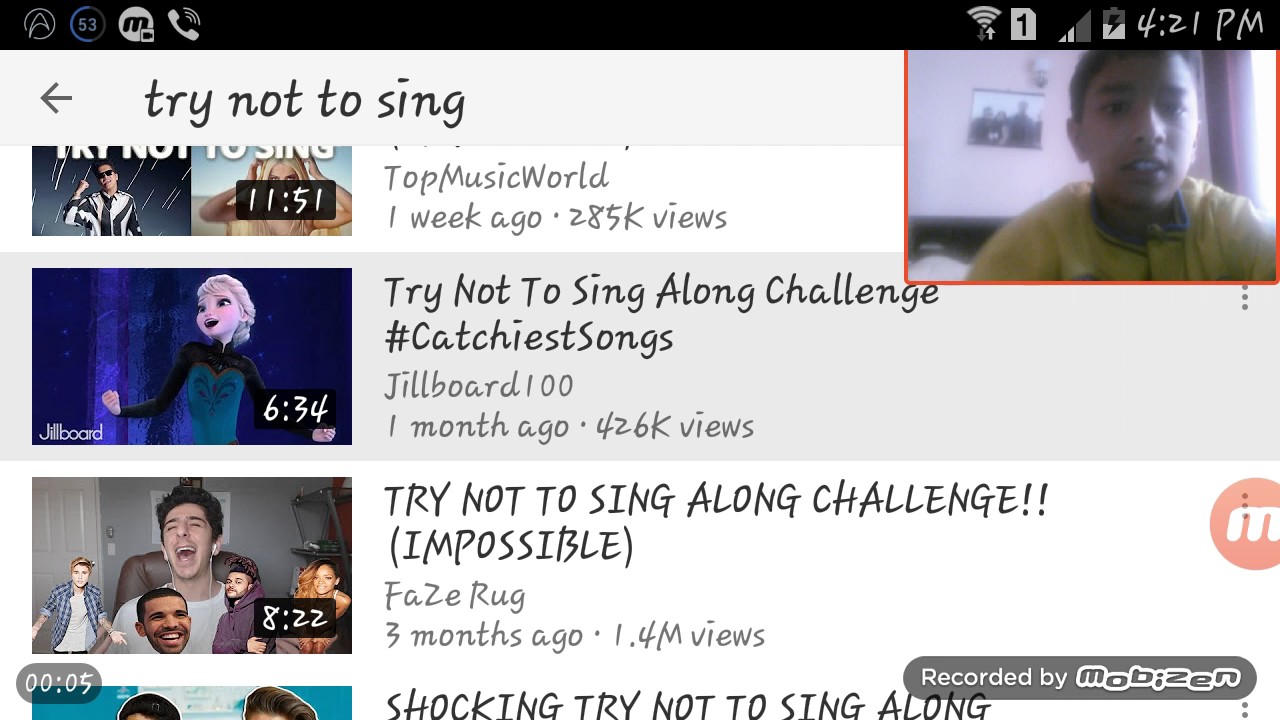 Try not to sing challenge - YouTube