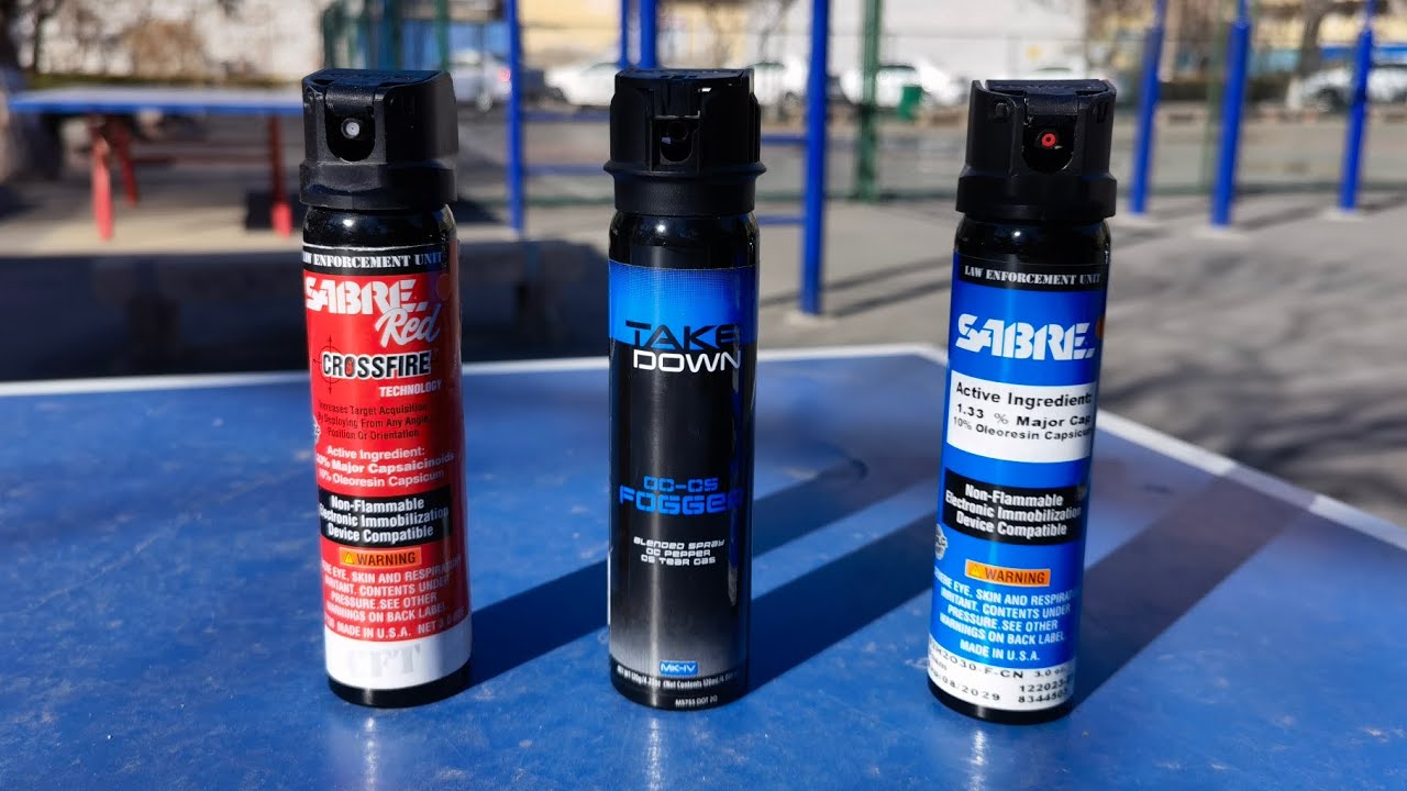 Mace TAKE DOWN Mk4 Pepper spray - YouTube