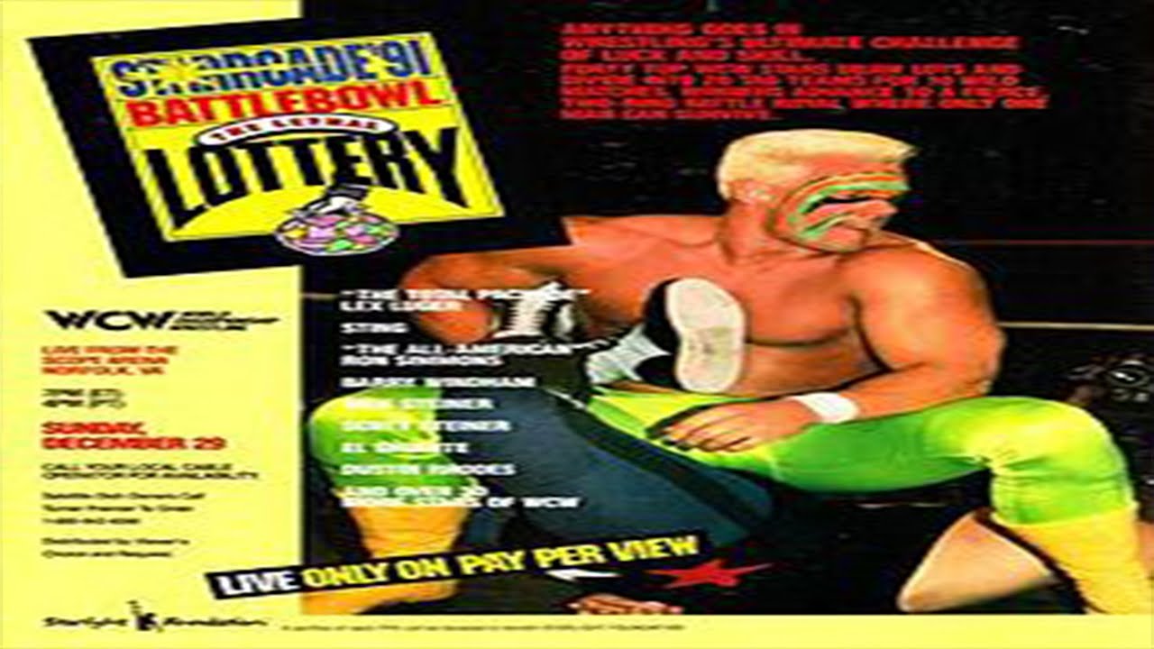 WCW Starrcade 91' - WWE 2K19 Full Card Playthrough - YouTube