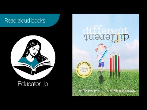 DIFFERENT by Lucy Brader | Educator Jo Read Aloud Kids Books - YouTube