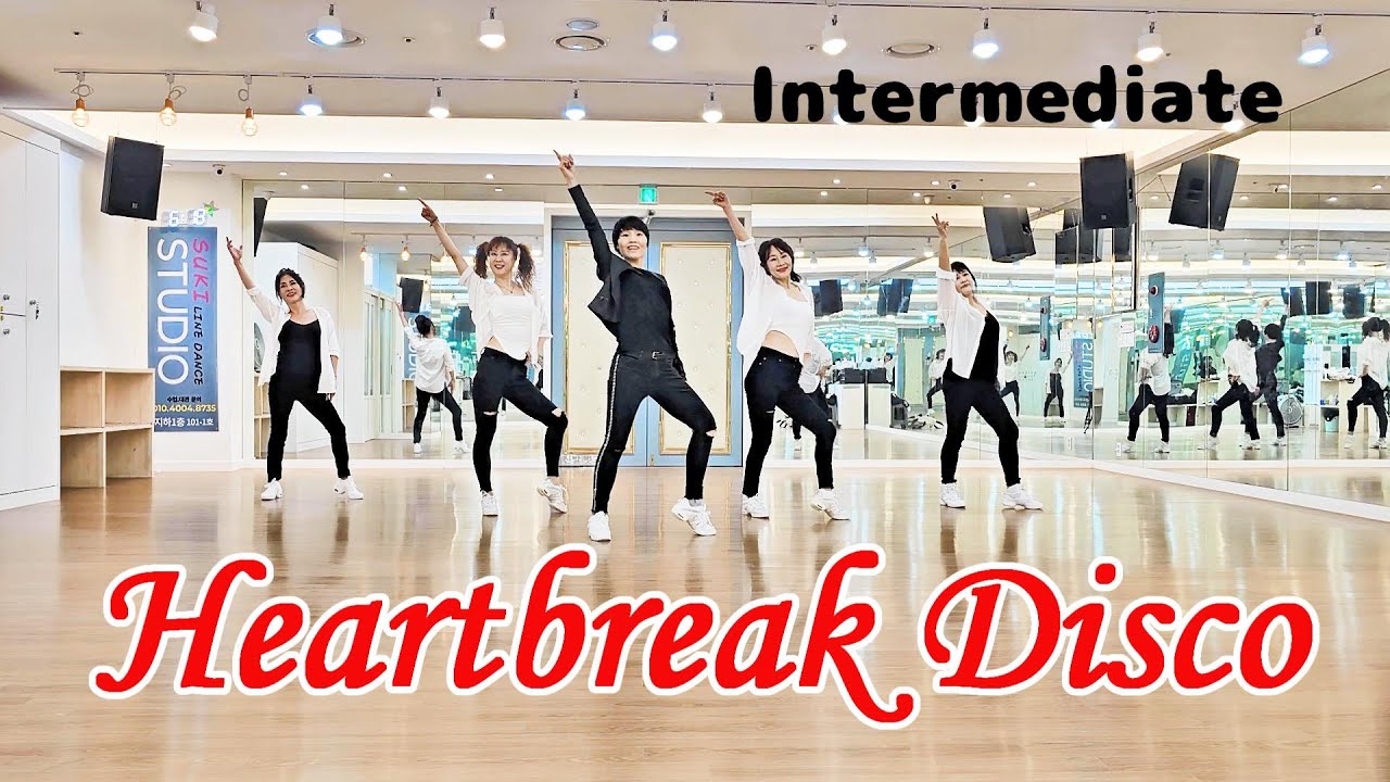 Heartbreak Disco Line Dance (Intermediate) - YouTube