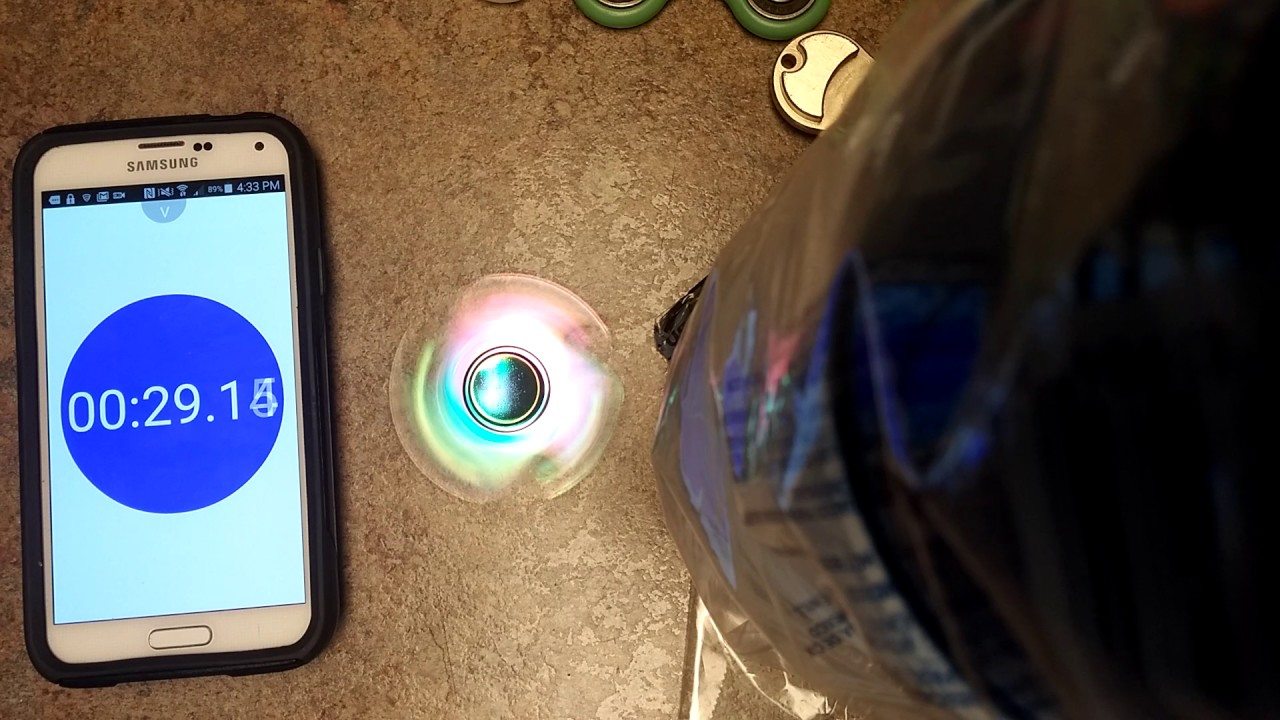 The fastest fidget spinner? - YouTube
