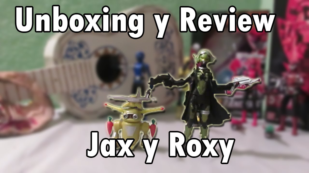 Unboxing/Review: Cyber Villain Roxy y Beast Bot Jax (Figuras) - YouTube