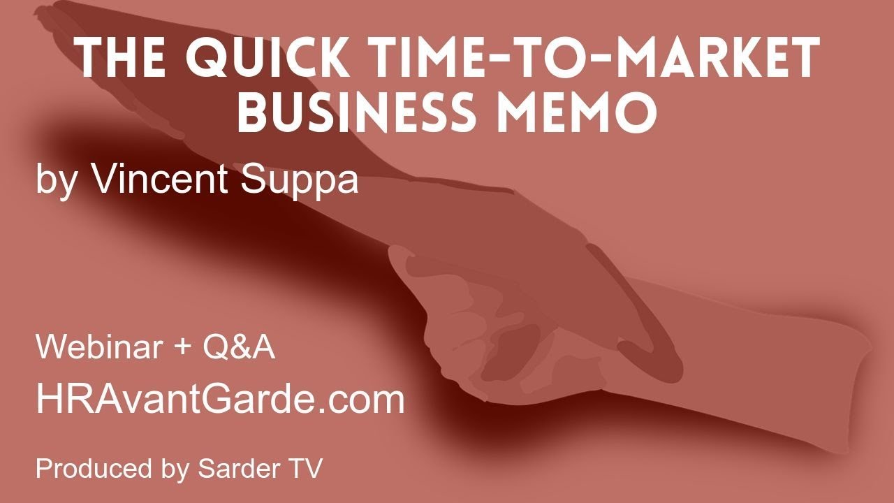 How to Write a Business Memo with a Quick Time-to-Market by Vincent ...