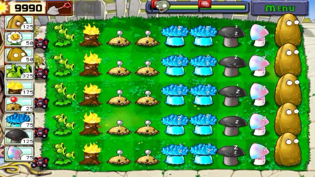 Plant vs. Zombie | ADVENTURES | DAY LEVEL 4 FULL HD GAMEPLAY - YouTube