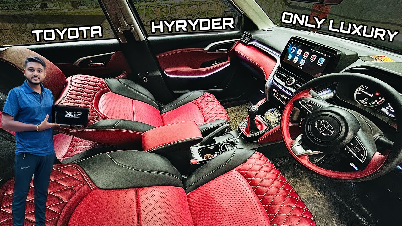 Hyryder Modified with ₹1,00,000 + Accessories - Base to Top Model ...