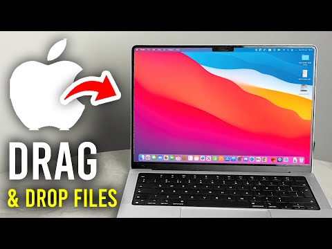 How To Drag and Drop Files On MacBook Air & Pro - Step By Step