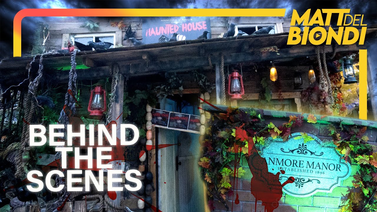 Anmore Manor Haunted House - SPOILERS! - (WALK THROUGH) 2021 - YouTube