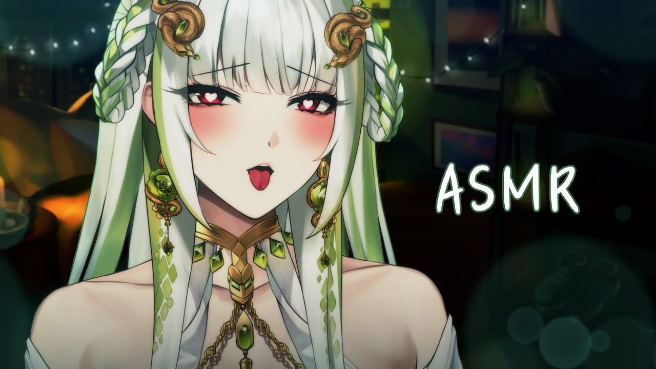 【3DIO/ASMR】 Ear licking & talk💚 #vtuber - YouTube