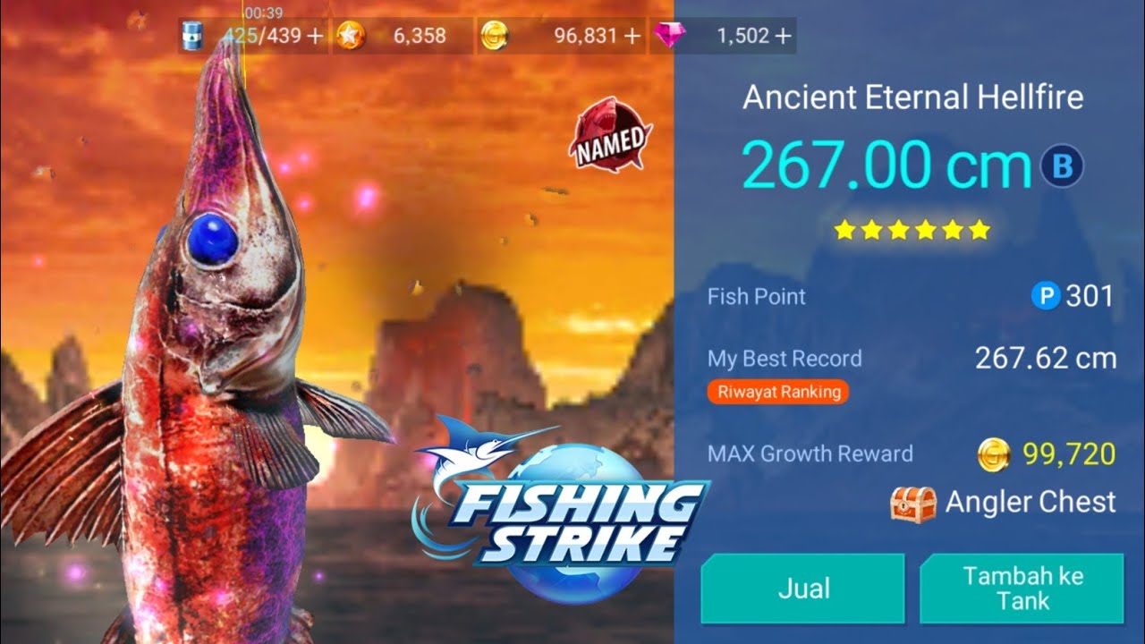 NAMED ANCIENT ETERNAL HELLFIRE - FISHING STRIKE ANCIENT EARTH - YouTube