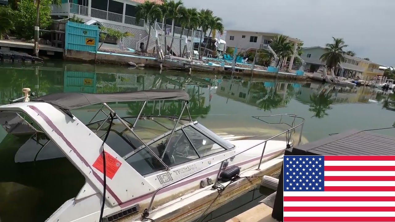 Pirates Sunken Treasure Trojan 30M Yacht on Summerland Key Florida Keys ...