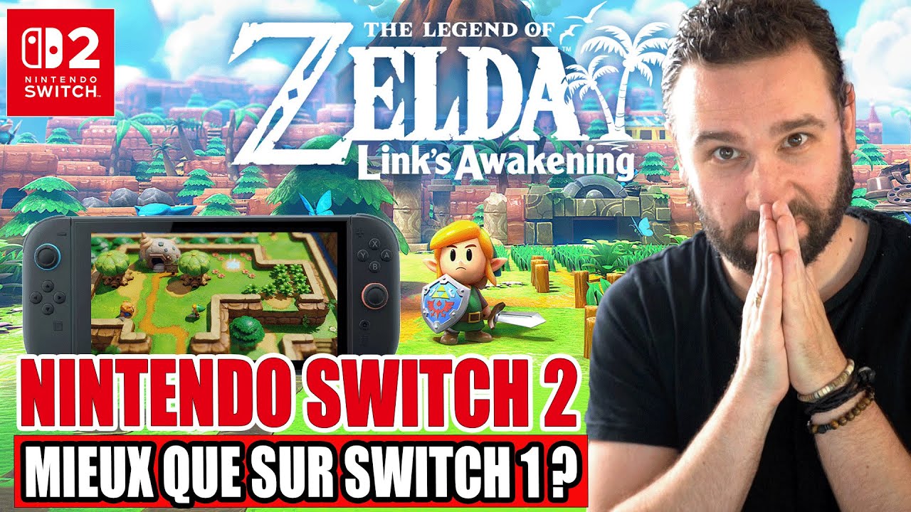 ZELDA LINK'S AWAKENING sur NINTENDO SWITCH 2 🔥 MIEUX QUE SUR SWITCH 1 ...