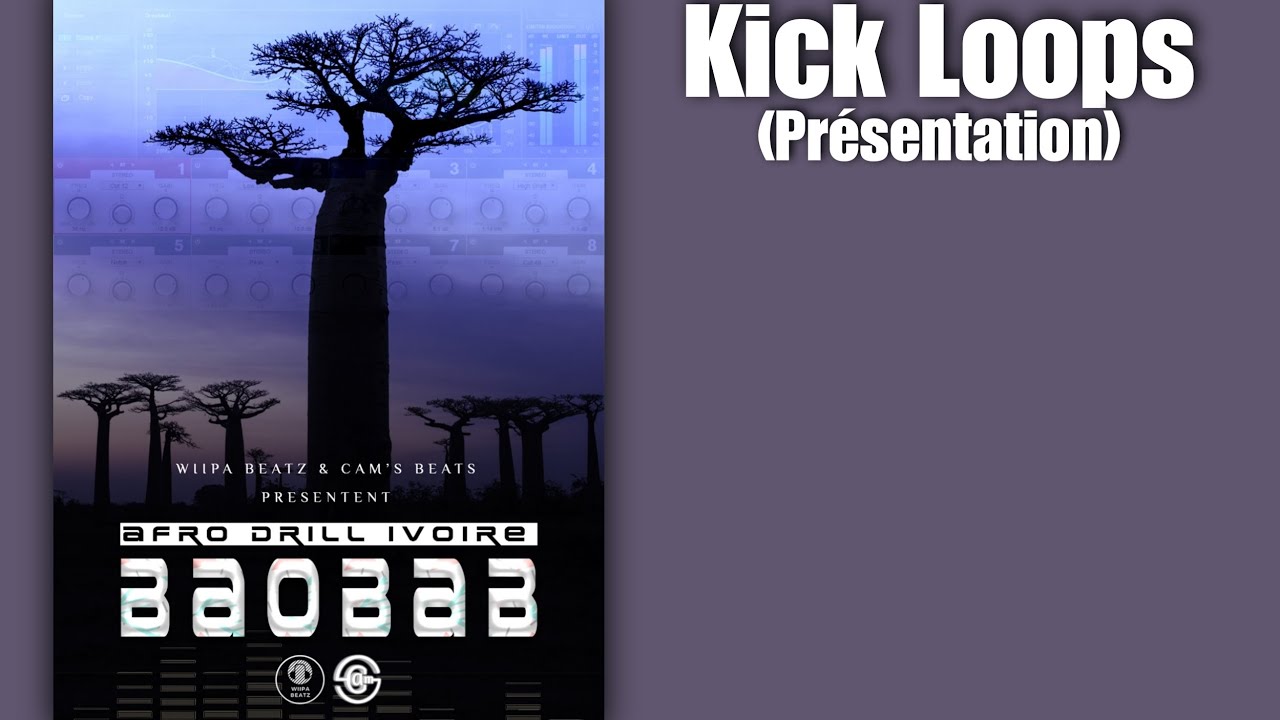 Afrodrill/Maïmouna Drum Loops (BAOBAB)Kick Loops présentation - YouTube