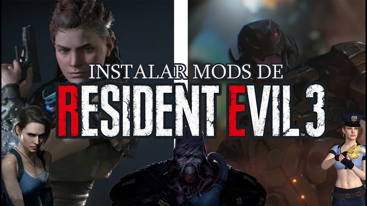COMO INSTALAR MODS EN RESIDENT EVIL 3 REMAKE - YouTube