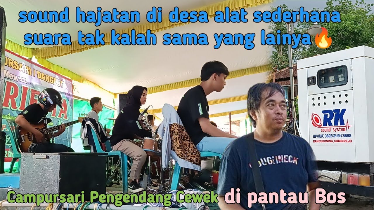 pemain ketipung DTX cewek feat audio RK sound berawal dari hoby ...