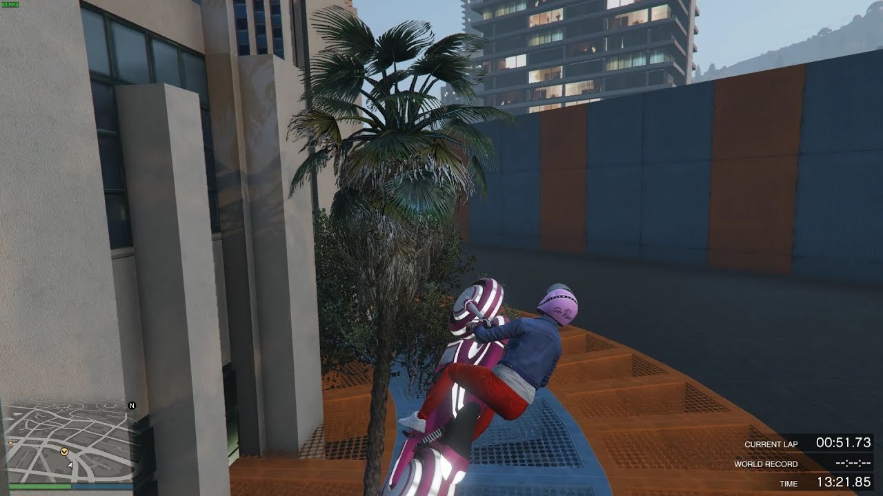 GTA Online Custom Race "ReMaKe - Stadium Track Mania" by -.AARON.-(1:02 ...