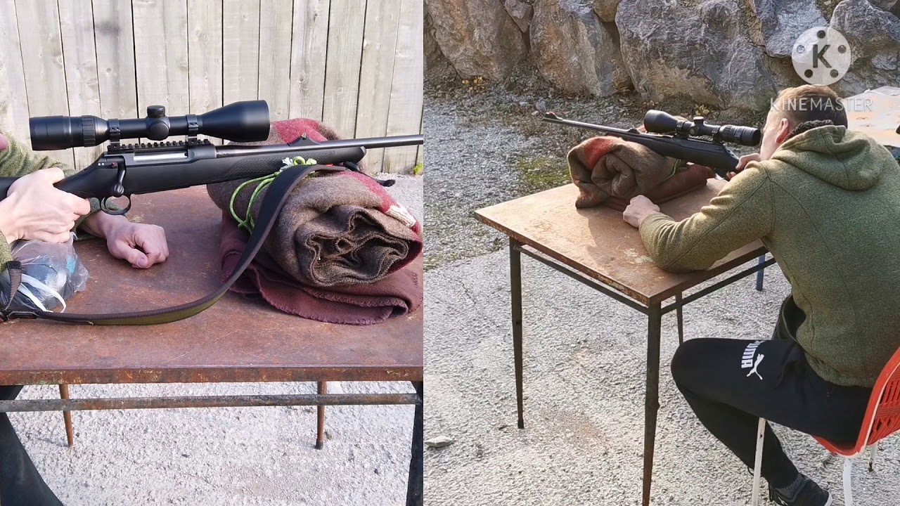 Sako Powerhead II cartridges first time shooting (Sauer 100) - YouTube