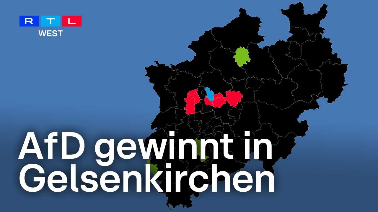 Bundestagswahl 2025: AfD gewinnt in Gelsenkirchen | RTL WEST - YouTube