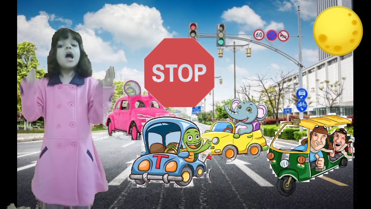 Traffic Rules For Kids - Traffic Signals | Preschool Learning Videos ...