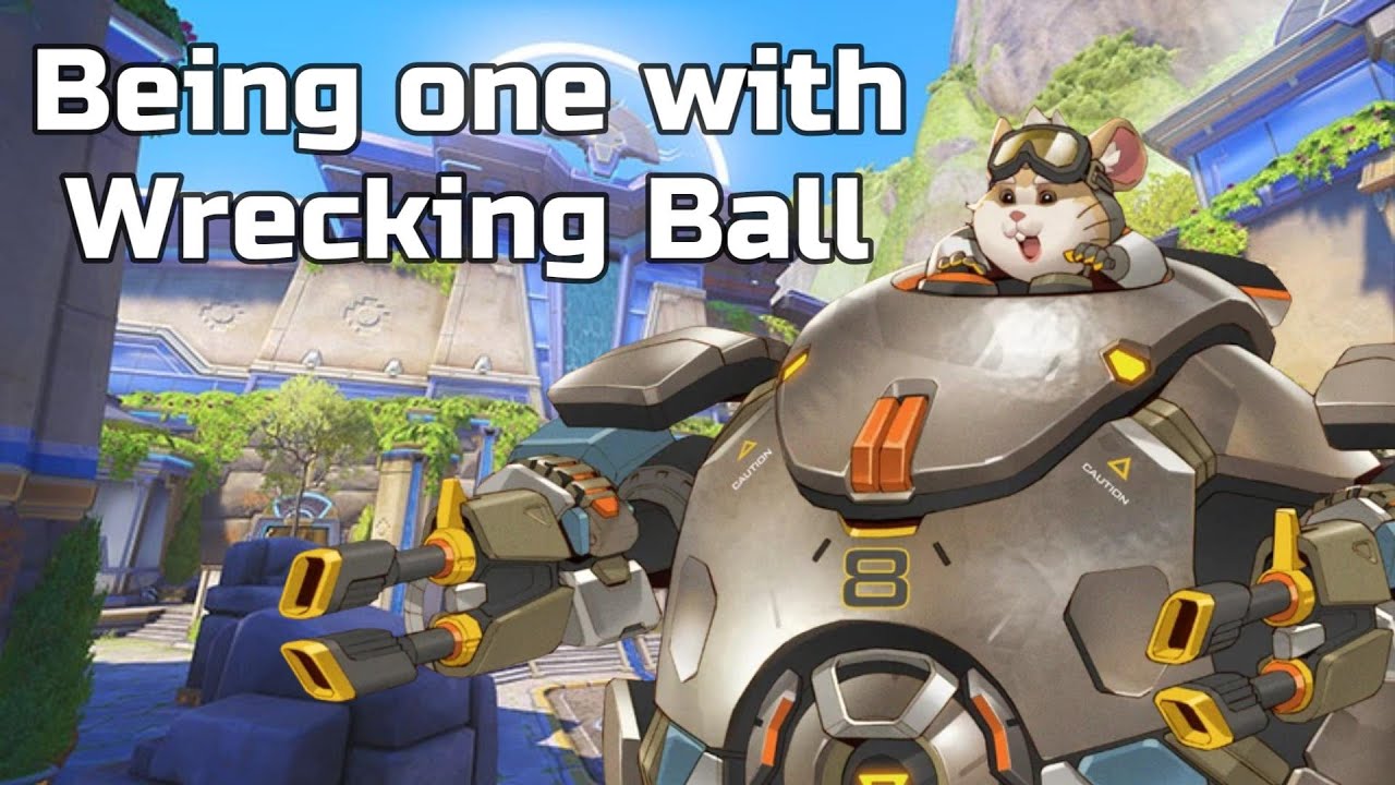 Rolling into Action as Wrecking Ball in Overwatch 2 Mystery Heroes ...