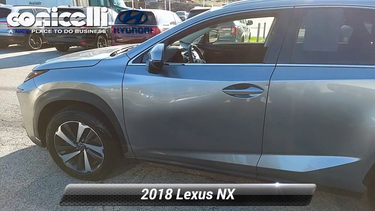 Used 2018 Lexus NX NX 300, Conshohocken, PA HY6953 - YouTube