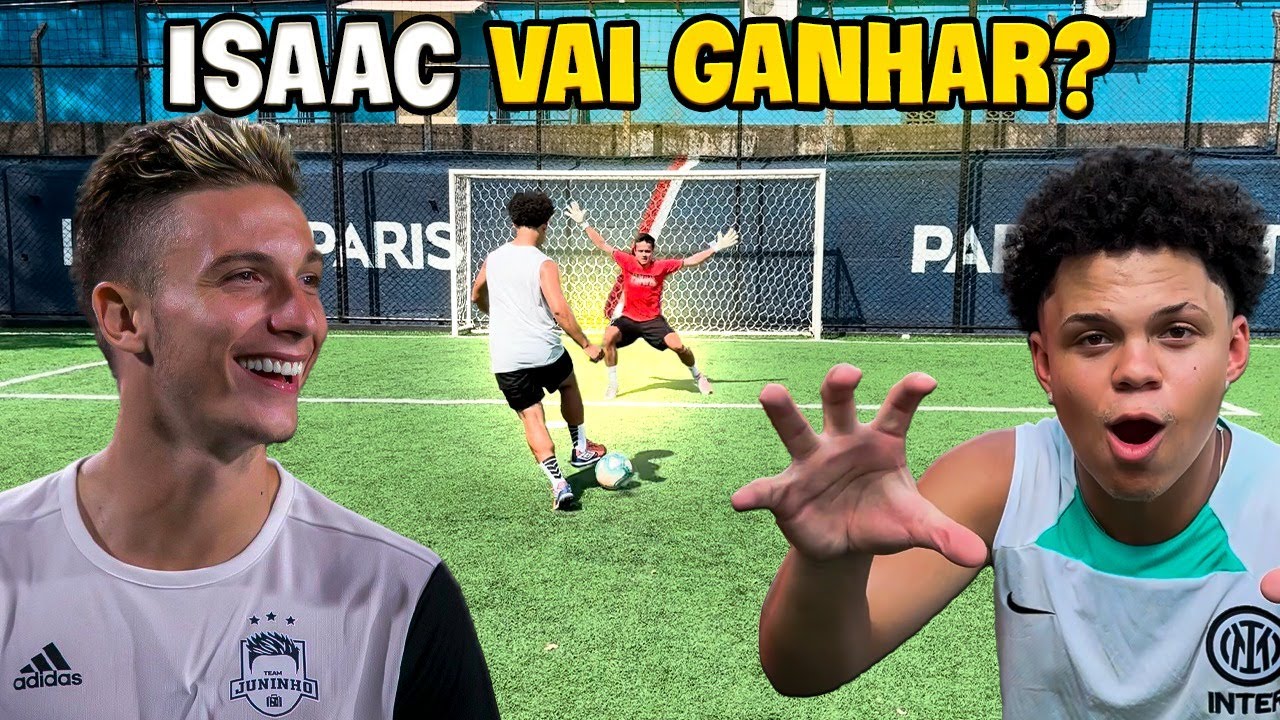 O ISAAC XAVIER VAI GANHAR DO JUNINHO MANELLA NO X1 DEPOIS DESSE TREINO?? Part. Kadu Goat! - YouTube