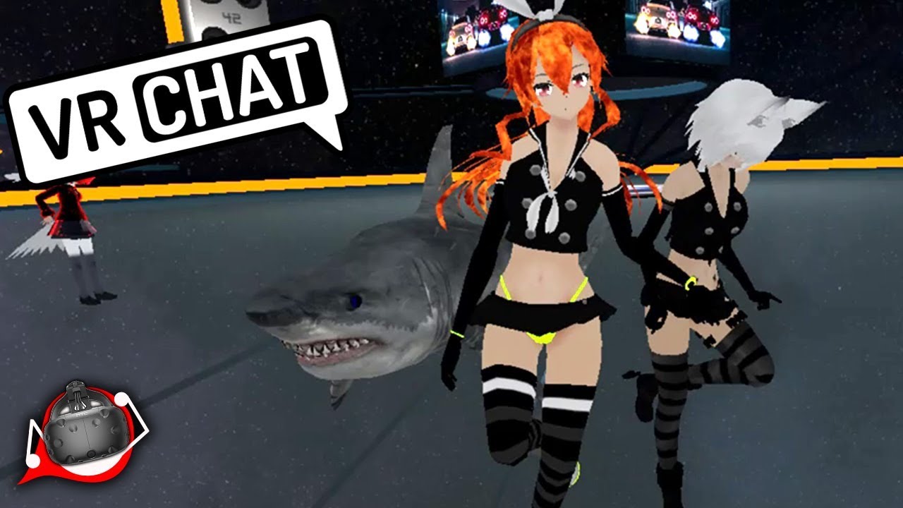 Shuffling With Sharks - VRChat Full Body Tracking Dancing Highlight - YouTube