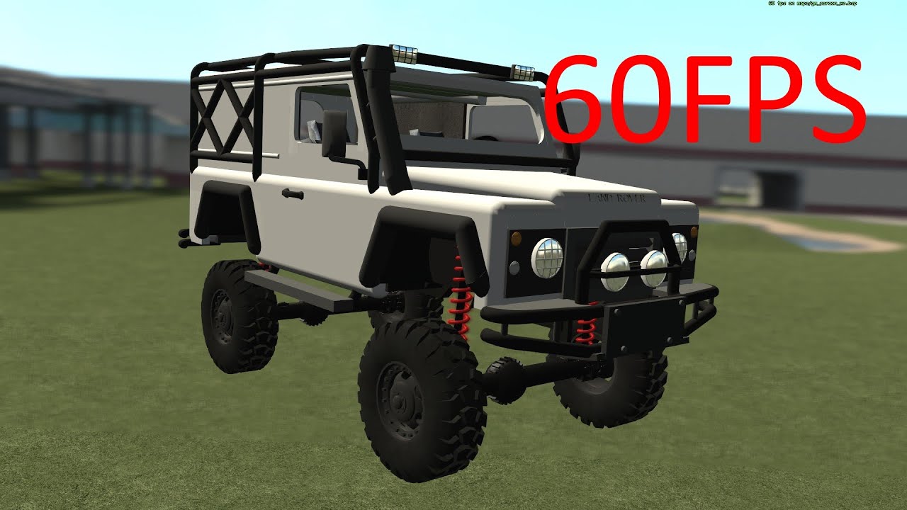 GMOD | Land Rover Defender 60FPS test - YouTube