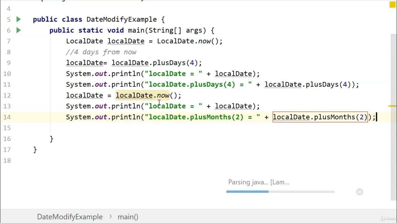 JAVA Advance Full Course - JAVA Advance Full Course - 88 Java8+ LocalDate modify - YouTube