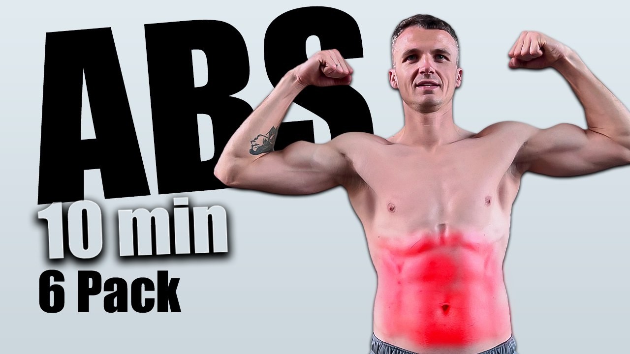 Get 6-Pack Abs in 10 Minutes at Home — No Equipment Needed - YouTube