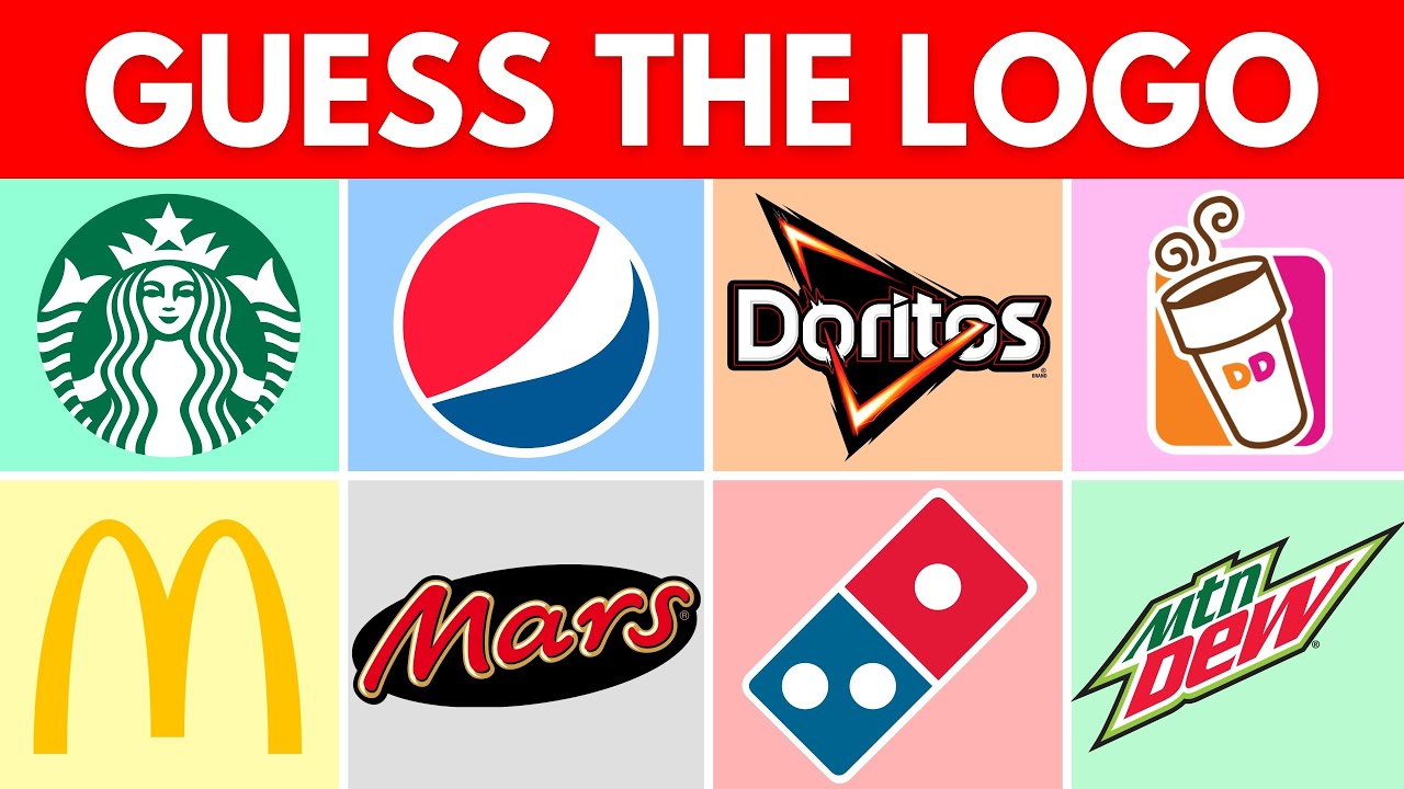 Guess the Logo Food & Drinks Edition | Food Quiz | Logo Quiz - YouTube