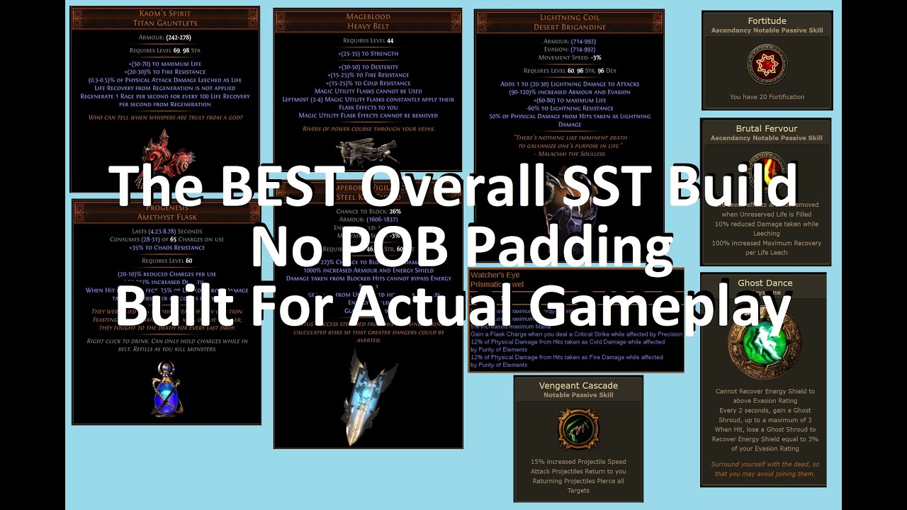 [3.21] The Best Overall Spectral Shield Throw Build - Built for Actual ...