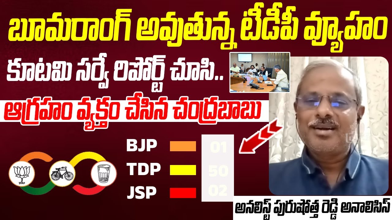 Analyst Purushotham Reddy Analysis On Kutami Survey Report ...