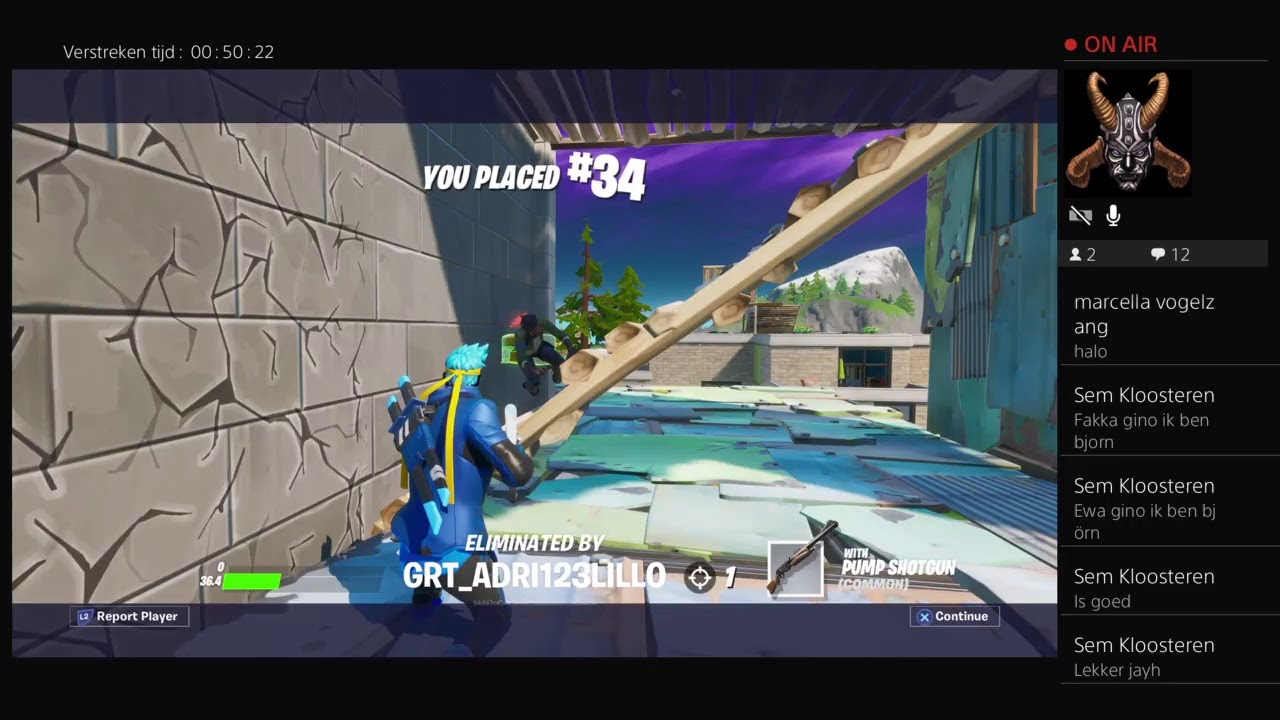 Live PS4-uitzending van Gino-game-play fortnite - YouTube