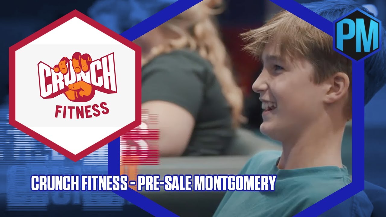 Crunch Fitness - Pre-Sale Montgomery - YouTube