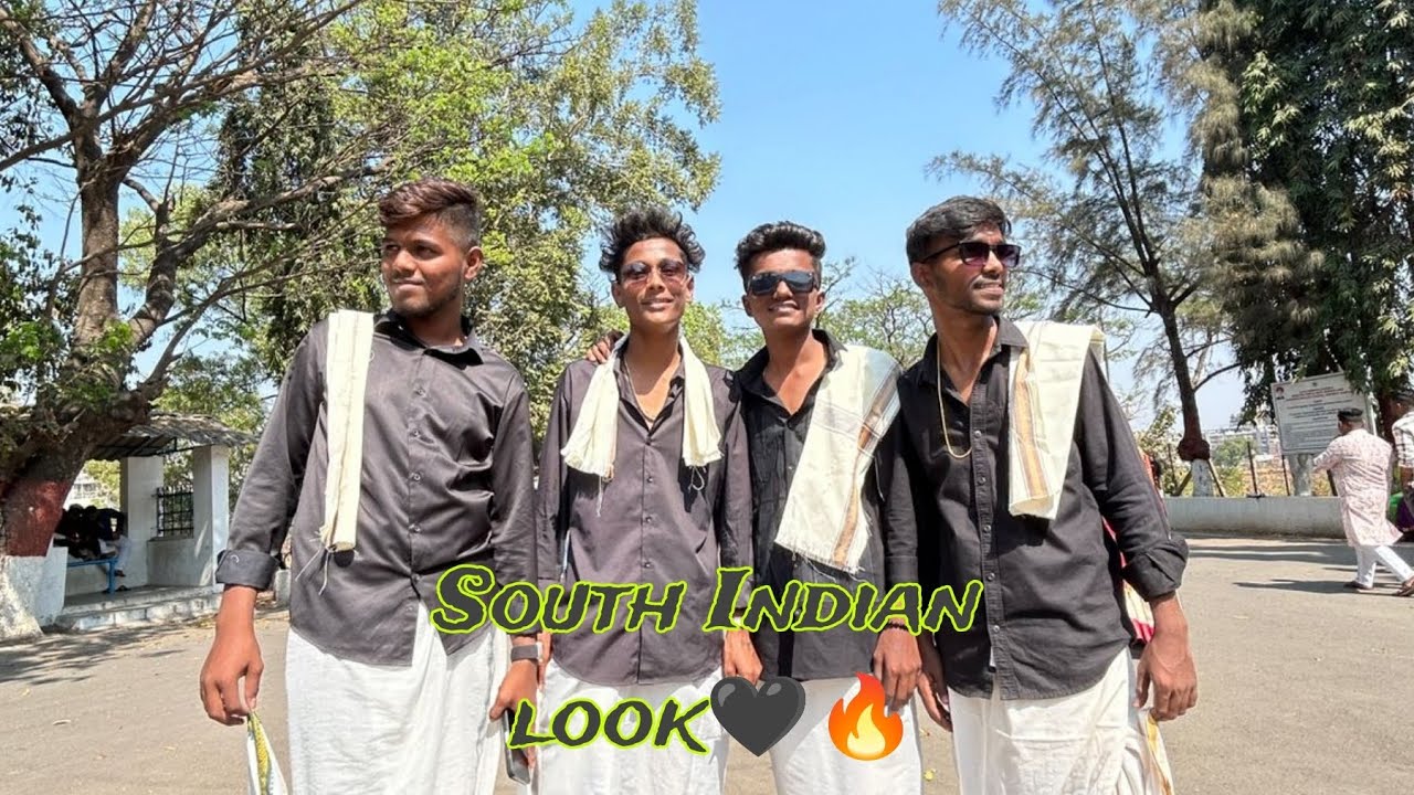 COLLEGE TRADITIONAL DAY 🖤 || SOUTH INDIAN LOOK || MPASC COLLEGE - YouTube
