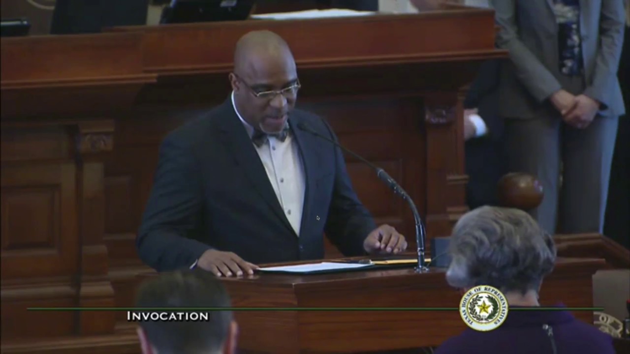 House Invocation - Pastor Andre' "AJ" Jones - January 30, 2017 - YouTube