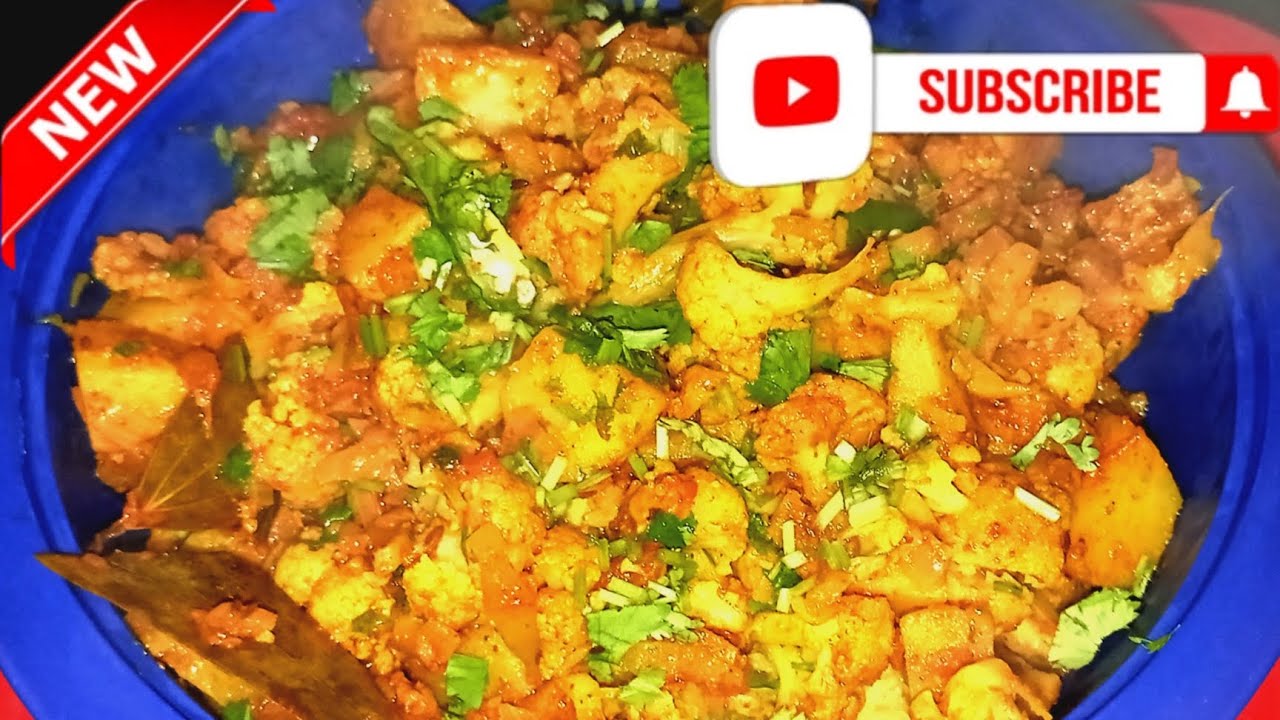 *DHABA STYLE ALOO GOBHI* Fry Tadka Aloo Gobhi | Mummy's Kitchen & Hack ...