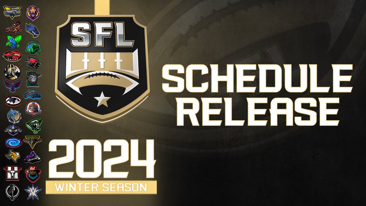 SFL Season 22 Schedule Release - YouTube