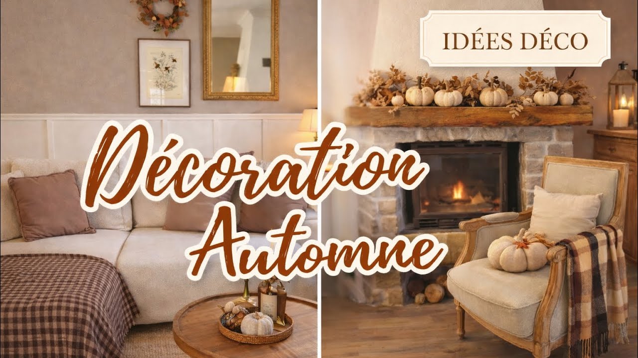 Décorer sa maison pour l’Automne 🍂 Ambiance cosy & chaleureuse - YouTube
