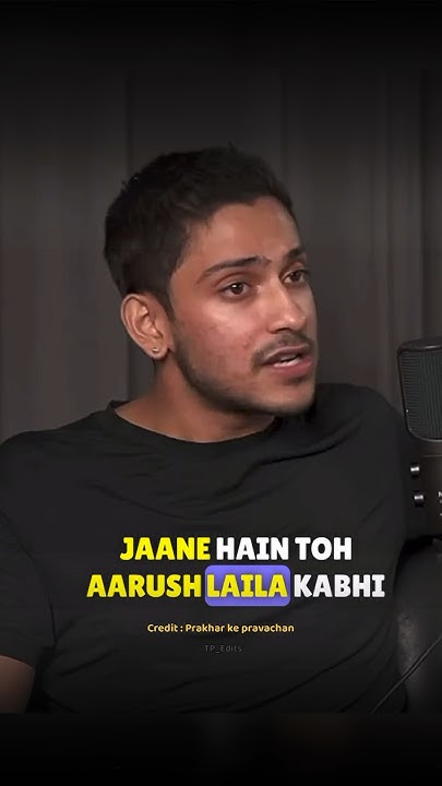 Purav jha talk about aarush laila😂 #podcast #ytshorts #shorts - YouTube