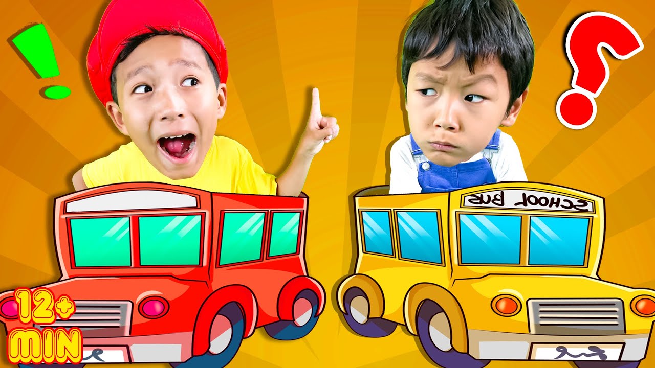 Yellow Toy Bus Song + Kids Songs And More Nursery Rhyme - YouTube