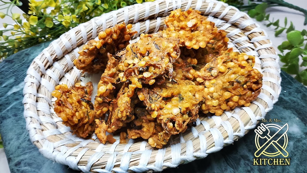 পারফেক্ট আস্ত মসুর ডালের পেঁয়াজু রেসিপি Moshur Daal Peyaju | Lentils ...