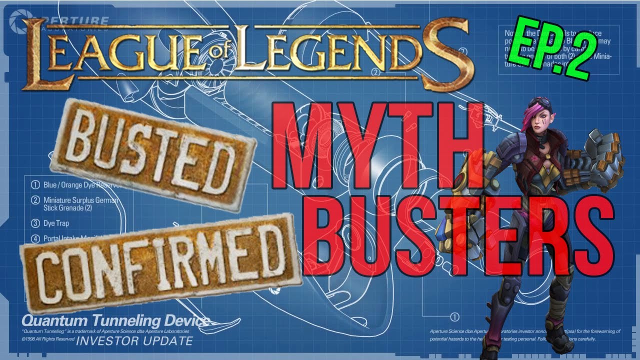 League Of Legends Mythbusters - Episode 2 (Blitz Flash Pull, Fizz Ult ...