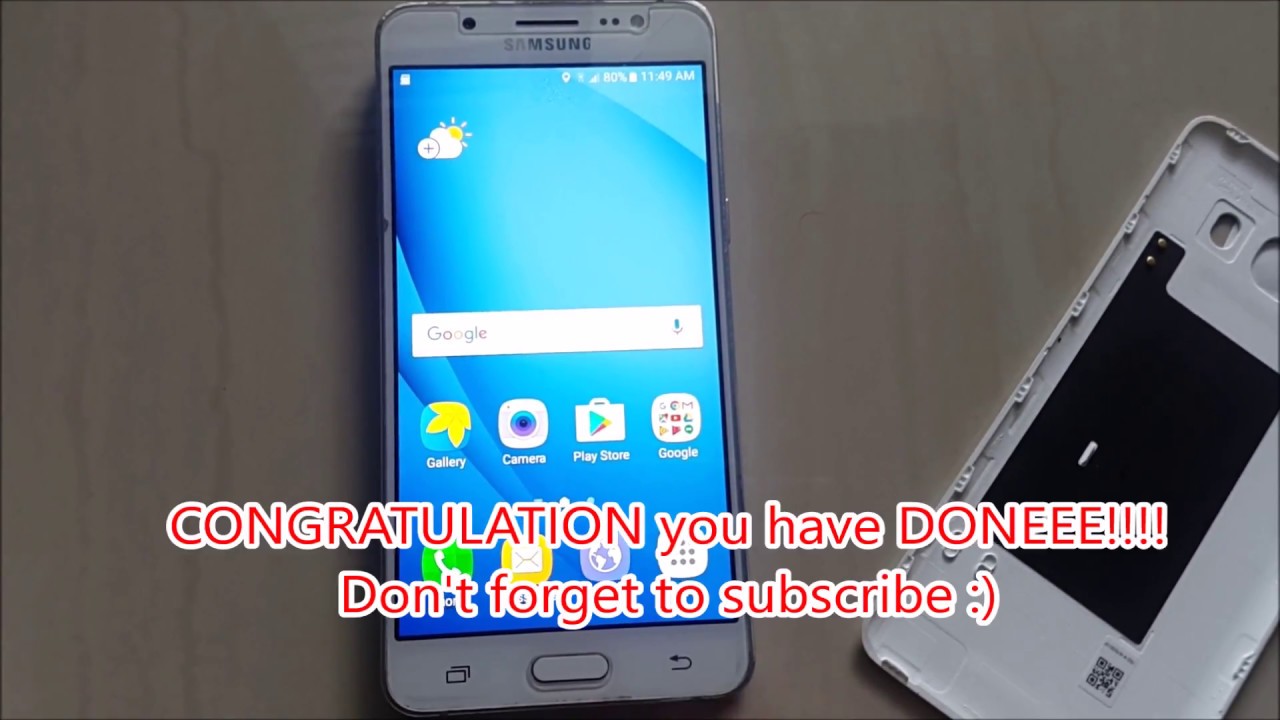 SAMSUNG J5 2016 remove frp j510fn very easy and 1000% work - YouTube