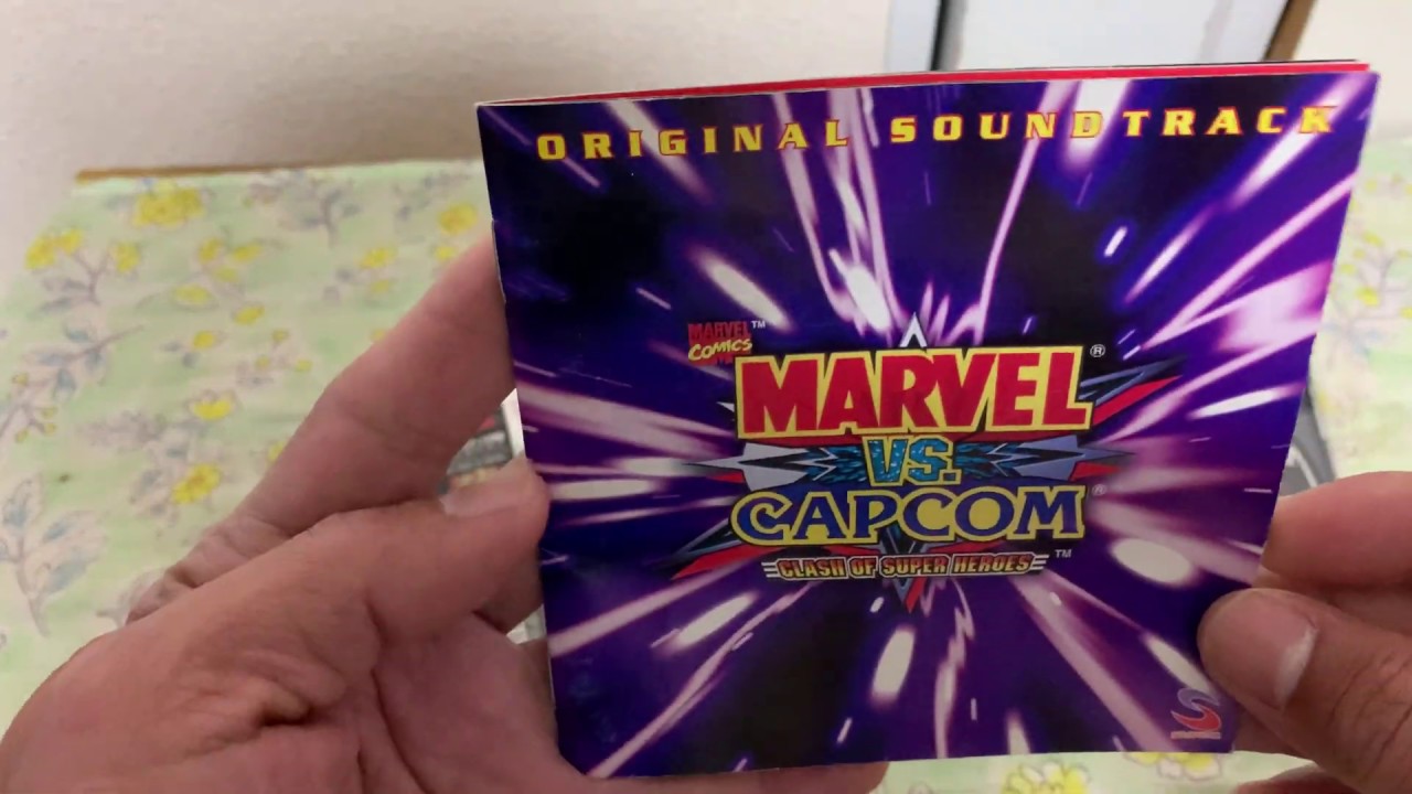 Marvel VS. Capcom Clash Of Super Heroes Original Soundtrack Unboxing ...