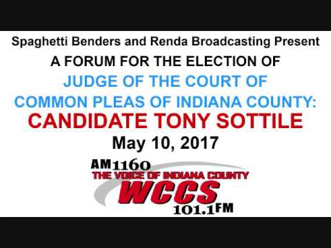 Tony Sottile: Judge of the Court of Common Pleas of Indiana County ...