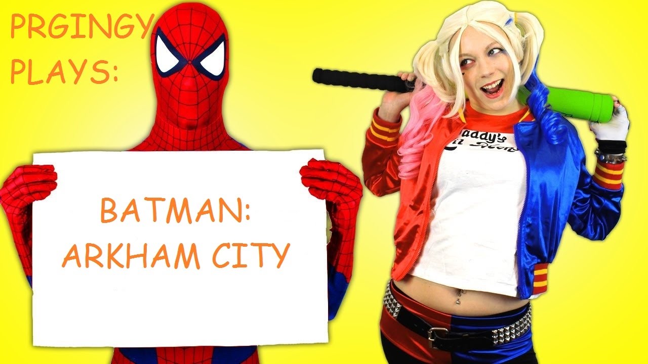 Batman Arkham City: Batman Vs Penguin Titan Henchman - YouTube